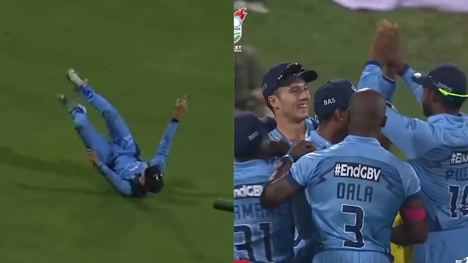 WATCH: Dewald Brevis takes a spectacular boundary catch at CSA T20 ...
