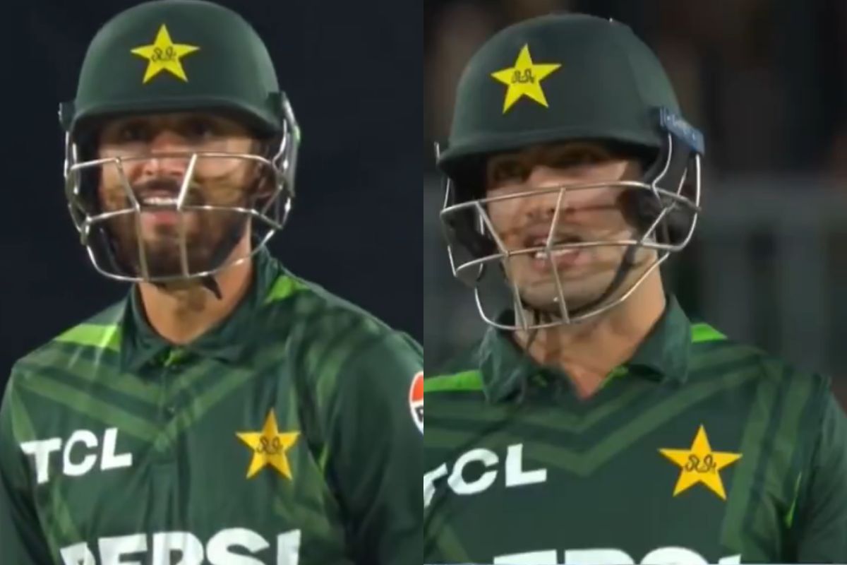 Salman Ali Agha, Naseem’s banter caught on stump mic during 1st ODI in Paarl [WATCH]