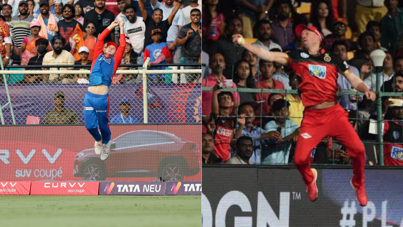 Jake Fraser-McGurk Pulls of an AB De Villiers; Takes a Flying Catch ...