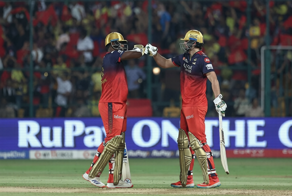 RCB Finishers Tim David and Romario Shepherd in Fiery Form, Flex Six ...